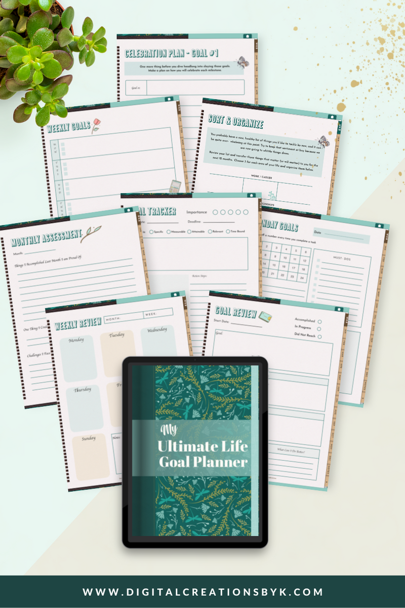 My Ultimate Life Goal Setting Planner